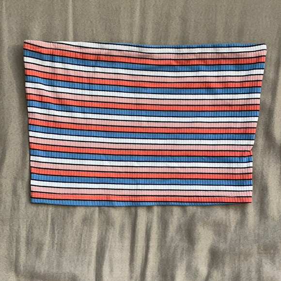 ROMWE | Tops | Striped Tube Top | Poshmark